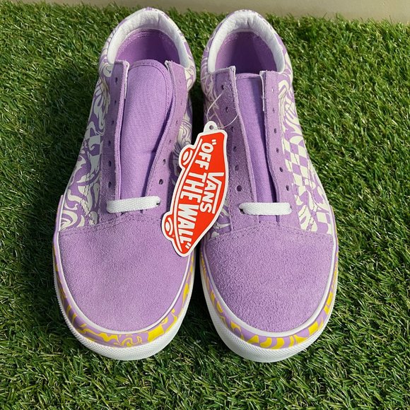 Vans | Shoes | Vans Womens Old Skool Stacked Wavy Daze Sheer Lilac Purple Shoes Size 7 New ...